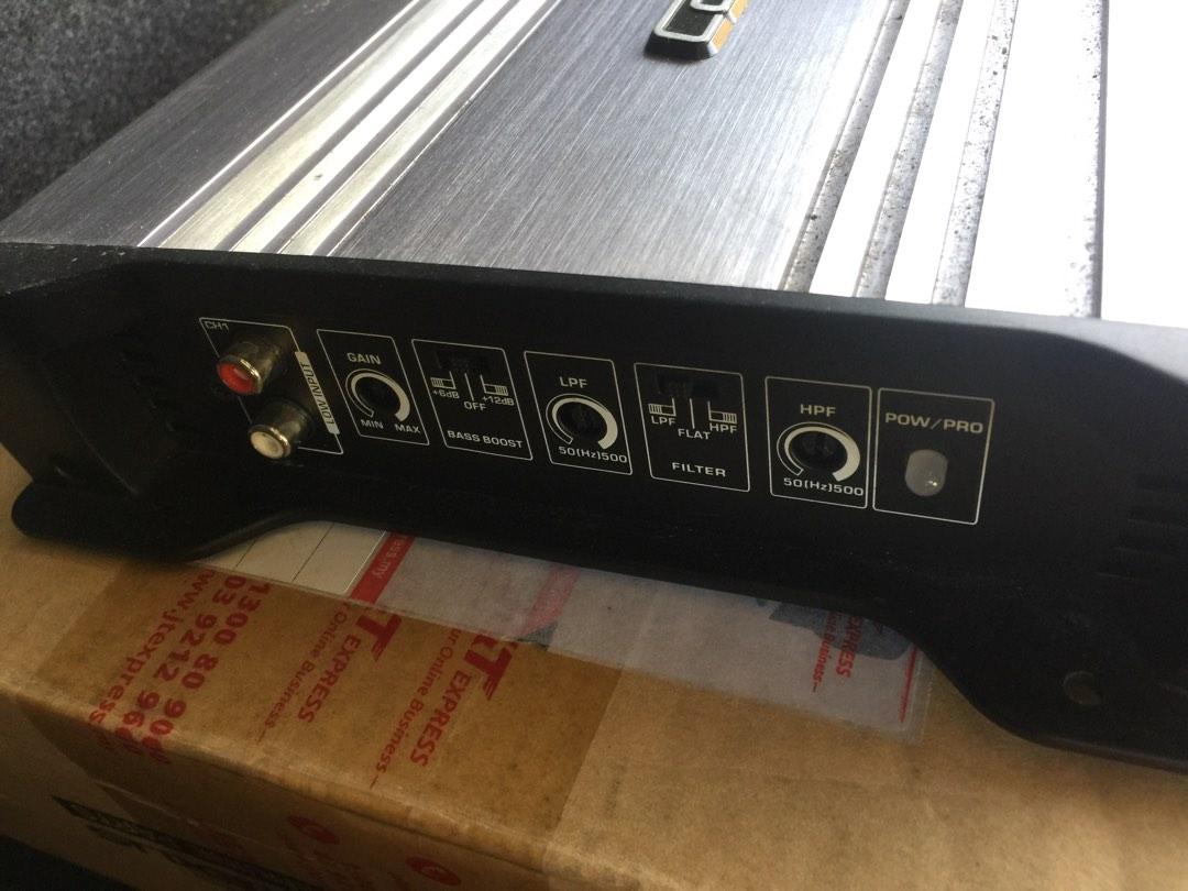 Caliber Amplifier 2 Channel High Power, Auto Accessories on Carousell