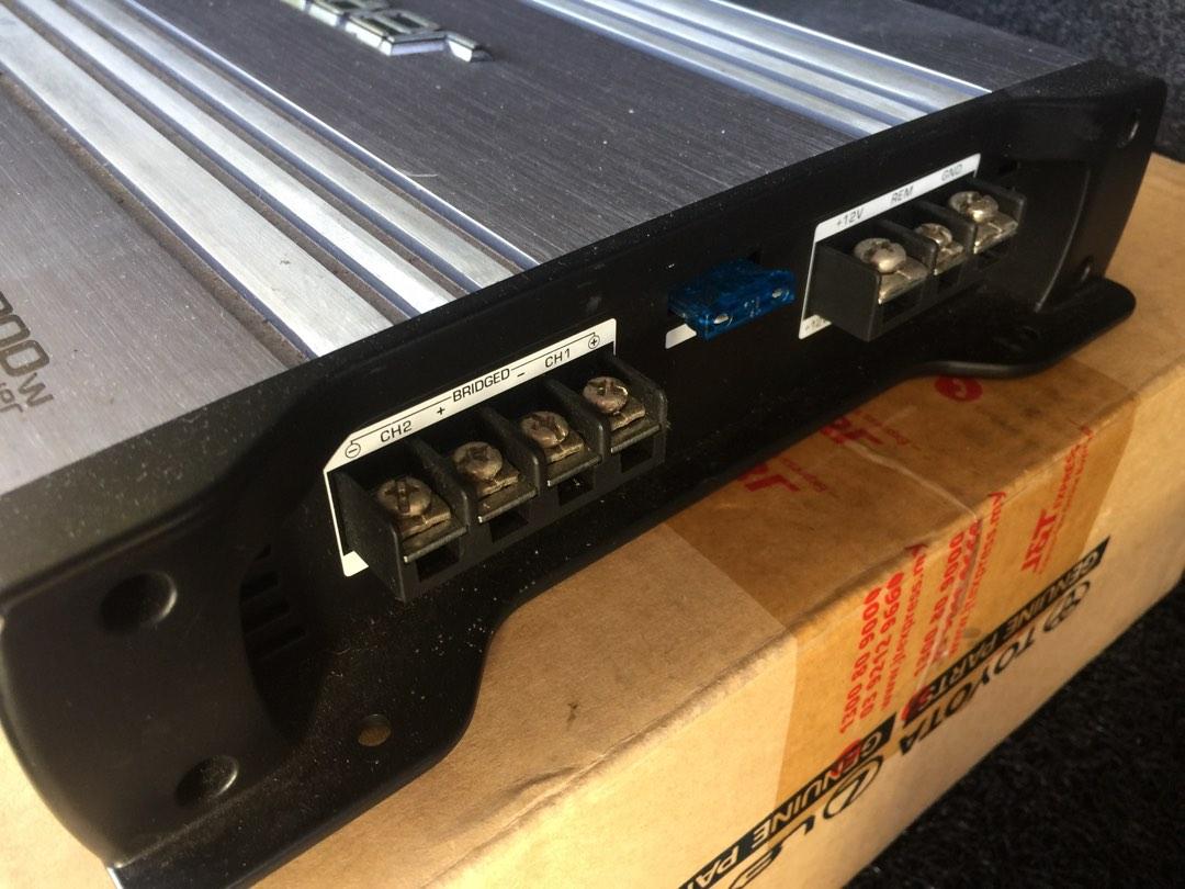 Caliber Amplifier 2 Channel High Power, Auto Accessories on Carousell