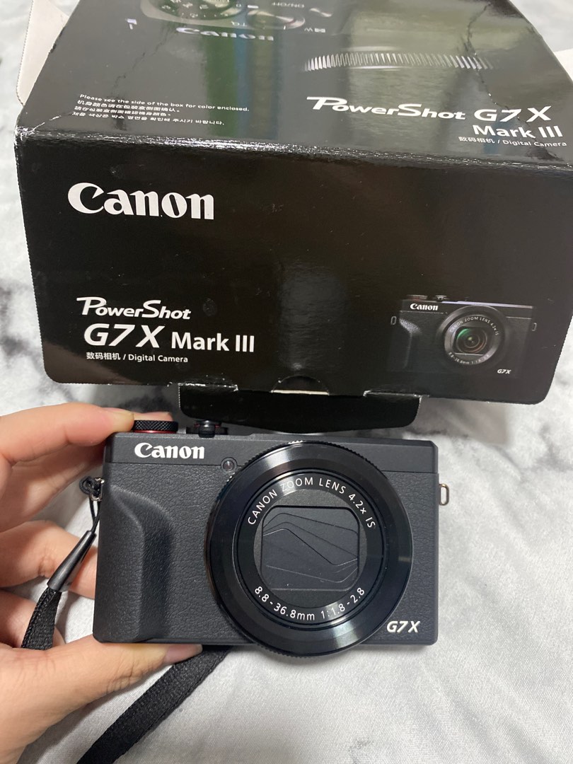 Canon G7x Mark III, Photography, Cameras on Carousell