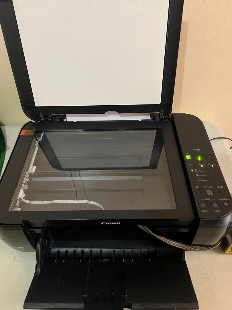 Canon Pixma MP287 (Continuous via Inkrite), Computers & Tech, Printers ...