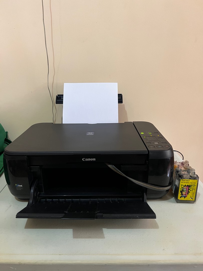 Canon Pixma MP287 (Continuous via Inkrite), Computers & Tech, Printers ...