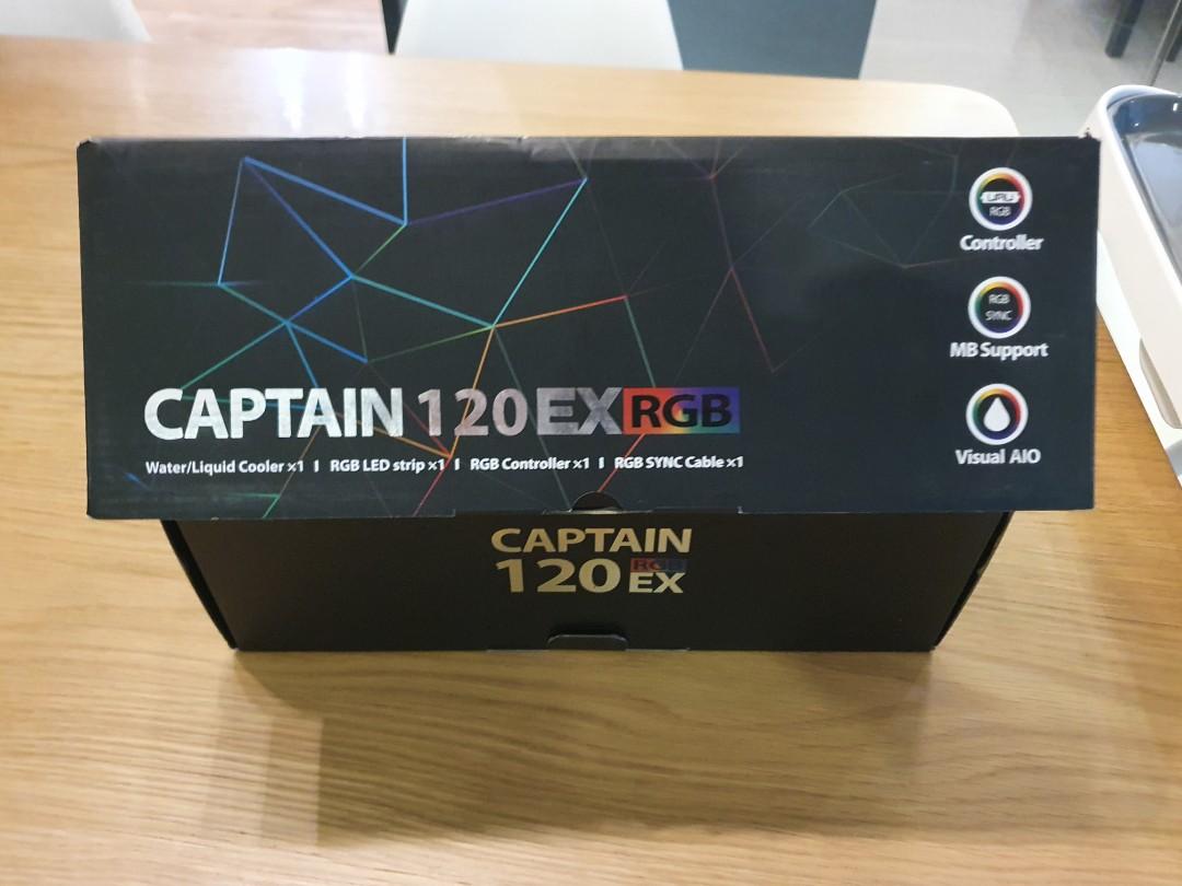 Captain 120 EX RGB CPU water cooling system, Computers & Tech, Parts ...