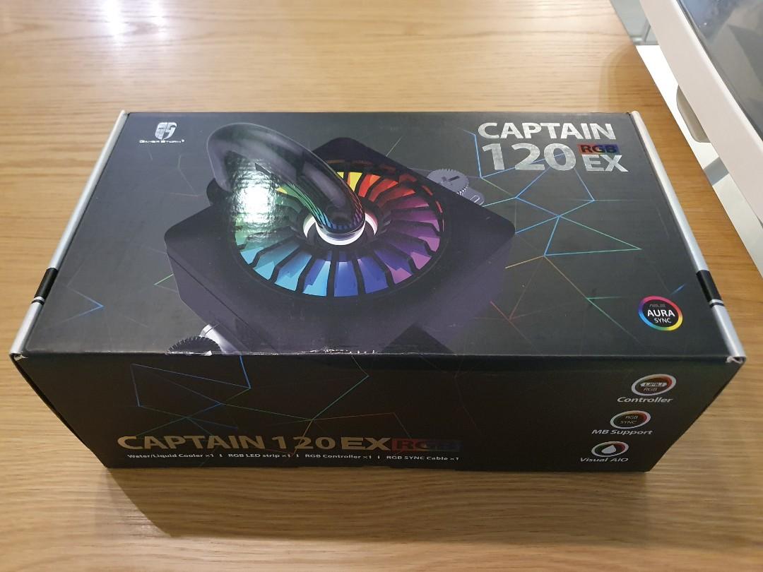 Captain 120 EX RGB CPU water cooling system, Computers & Tech, Parts ...