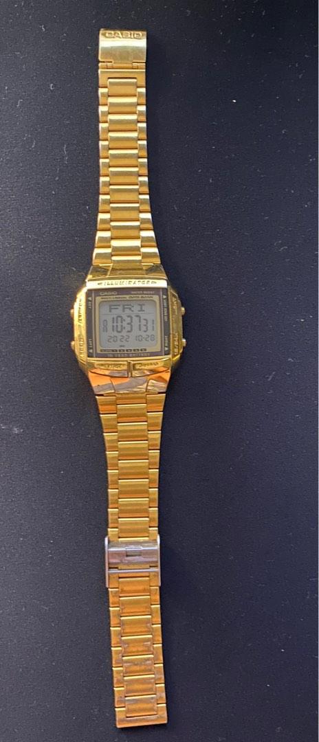 Casio Illuminator Watch Gold, Women's Fashion, Watches & Accessories ...