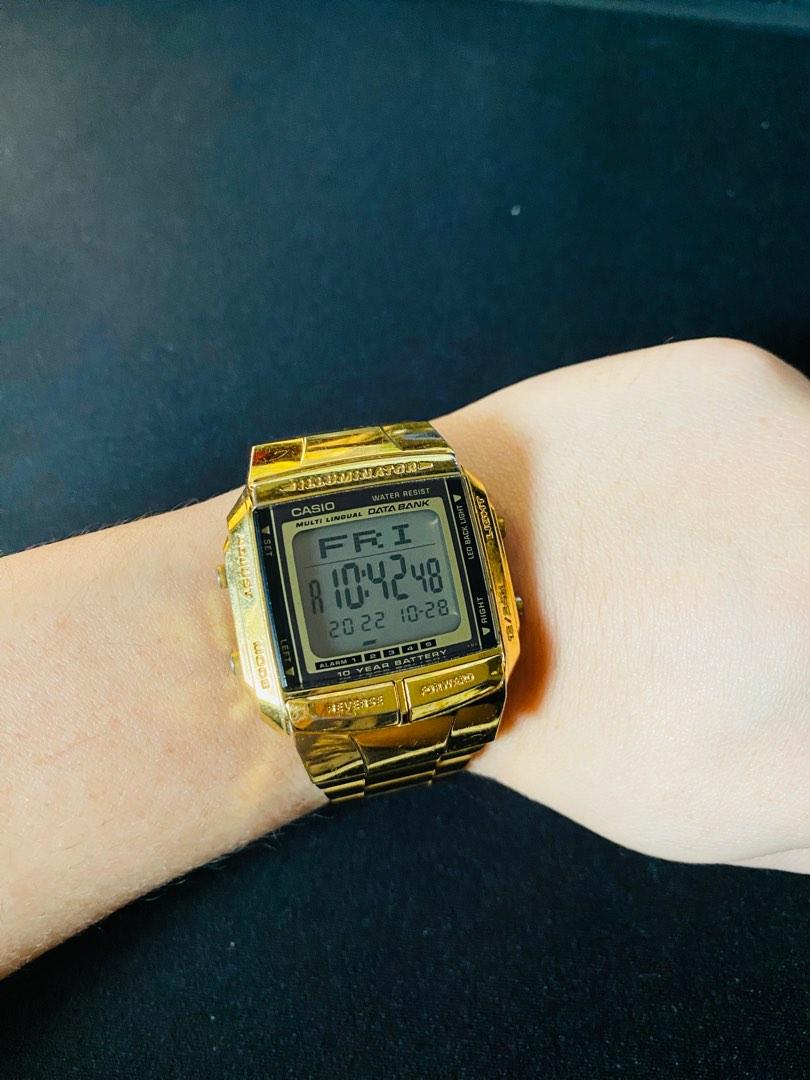 Casio Illuminator Watch Gold, Women's Fashion, Watches & Accessories ...