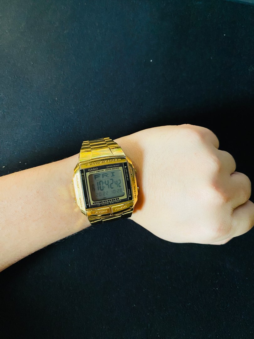 Casio Illuminator Watch Gold, Women's Fashion, Watches & Accessories ...
