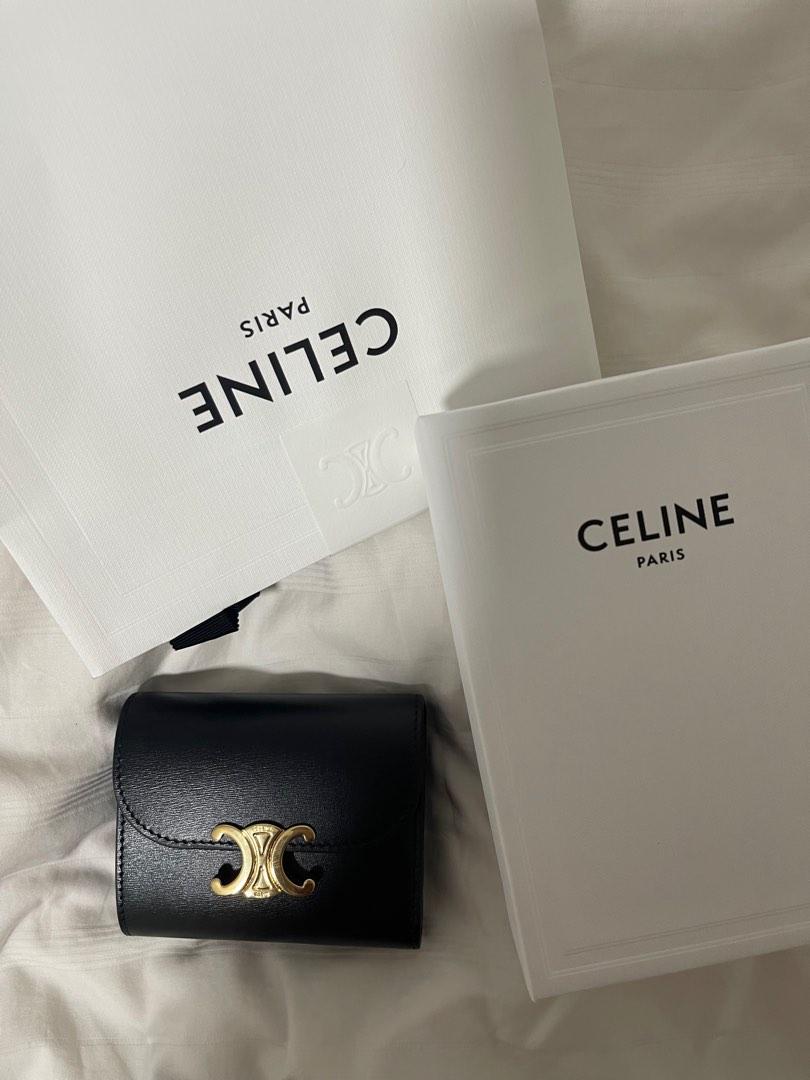 CELINE triomphe wallet, Women's Fashion, Bags & Wallets, Wallets & Card ...