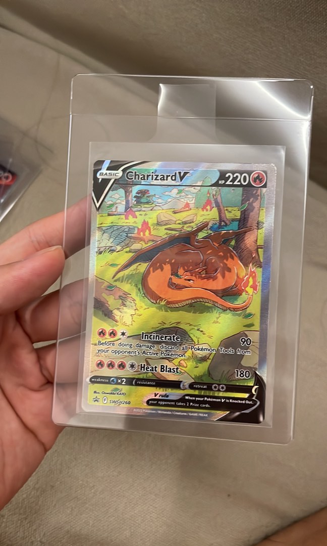 Charizard V promo Ultra premium collection, Hobbies & Toys, Memorabilia ...