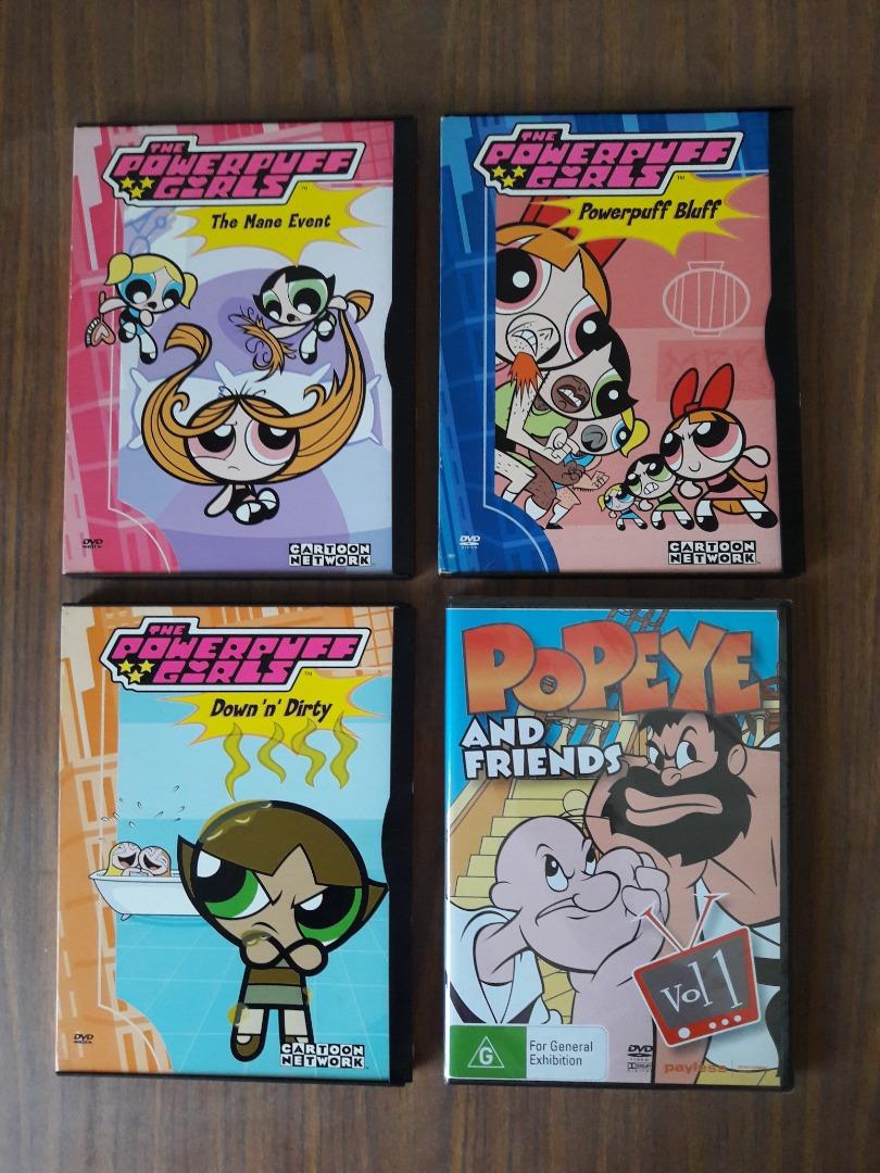 Children DVD - Powerpuff Girls, Popeye and Friends, Hobbies & Toys ...