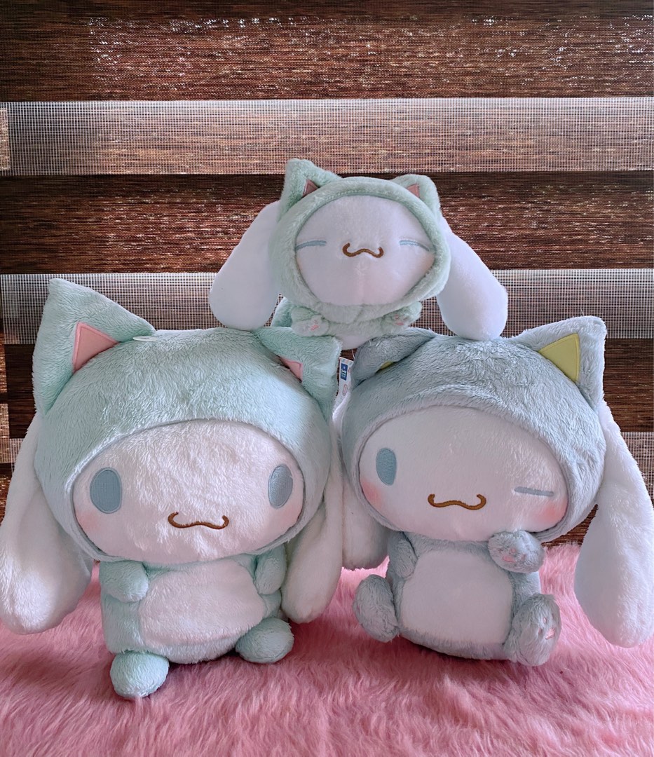 Cinnamoroll Neko plushies, Hobbies & Toys, Toys & Games on Carousell