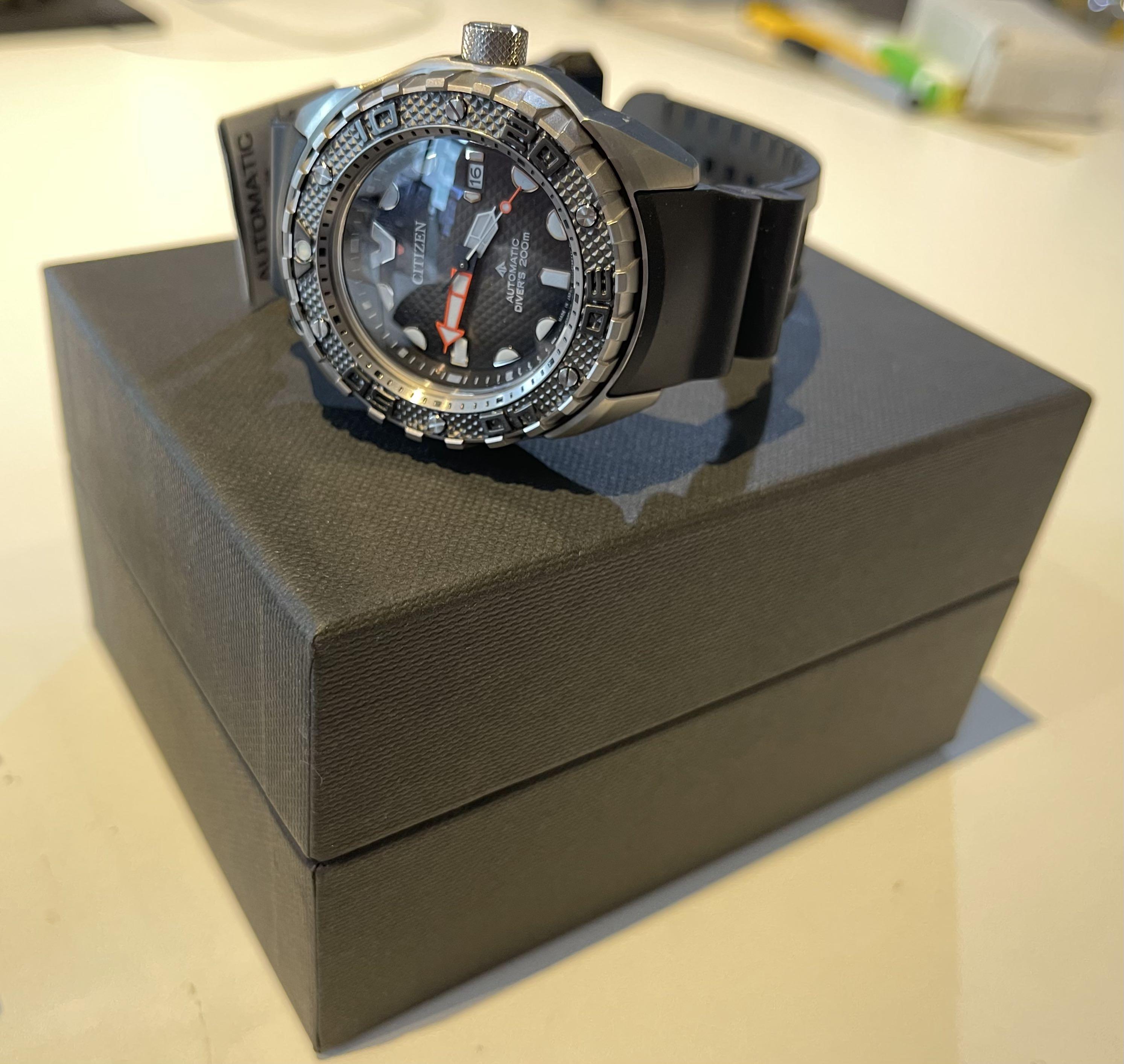 Citizen promaster NB6004-08E titanium, Luxury, Watches on Carousell
