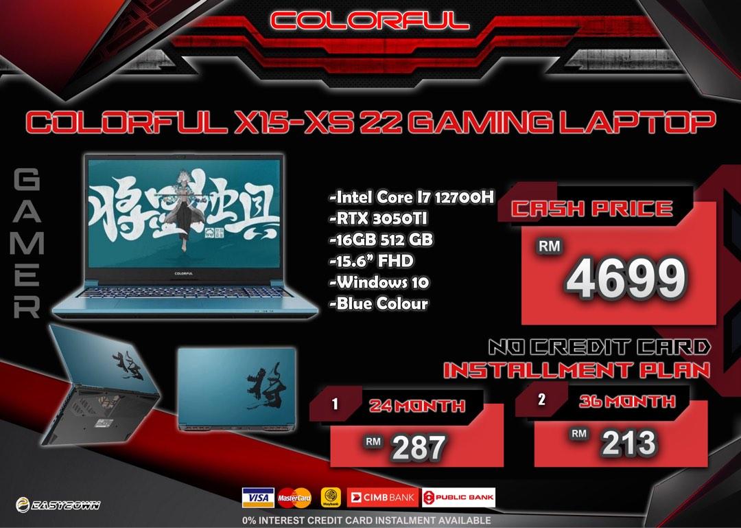COLORFUL GAMING LAPTOP, Computers & Tech, Laptops & Notebooks on Carousell