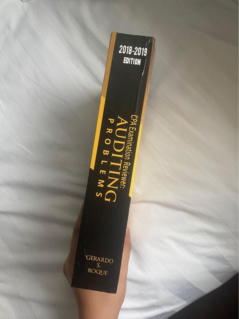 CPA Reviewer: Auditing Problems 2018-2019 Roque, Hobbies & Toys, Books ...