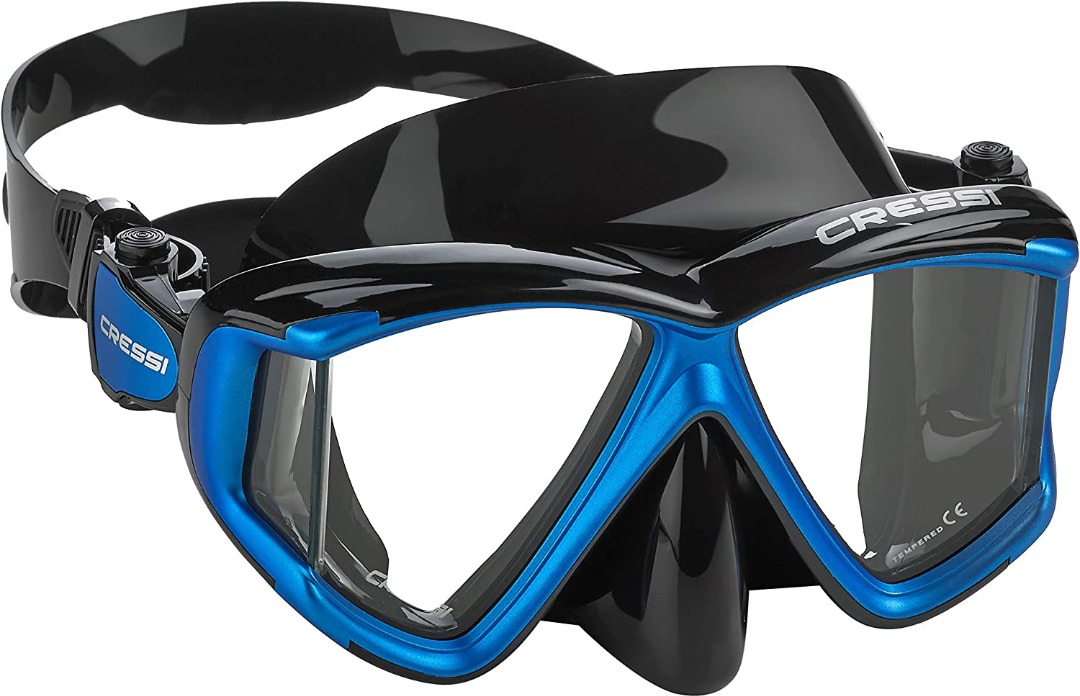 Cressi Italian Designed Liberty Quattro Panoramic View Tempered Glass ...