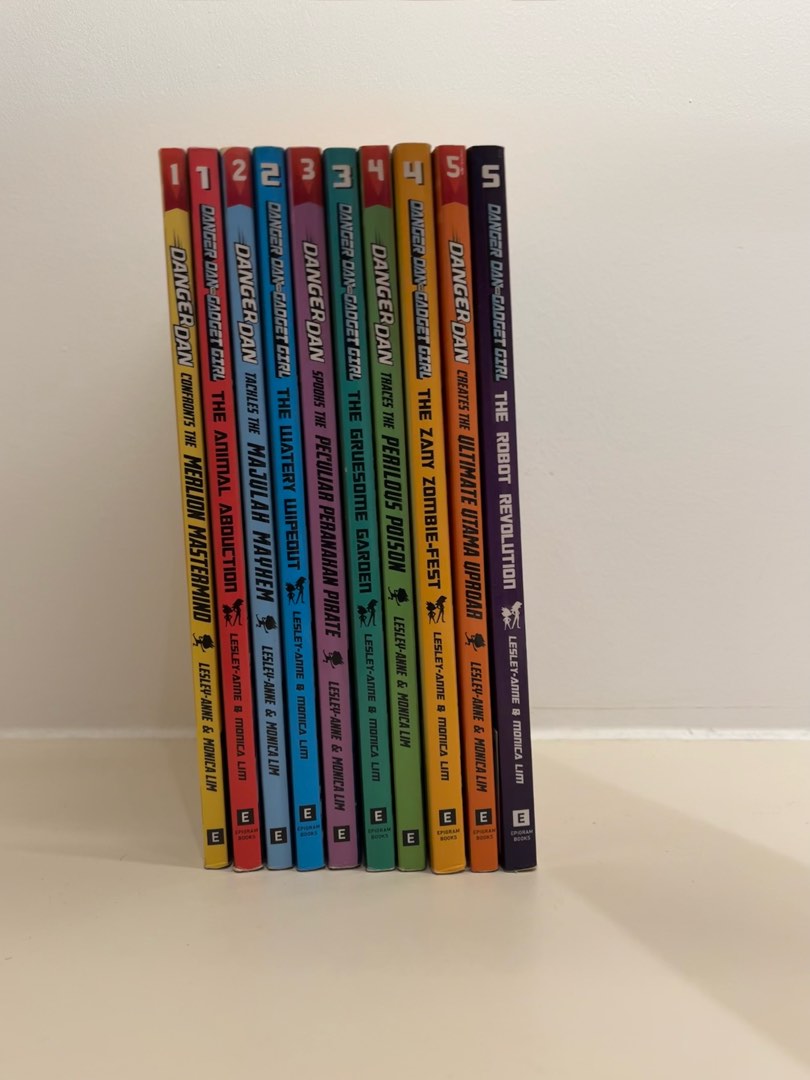 Danger Dan book set, Hobbies & Toys, Books & Magazines, Children's ...