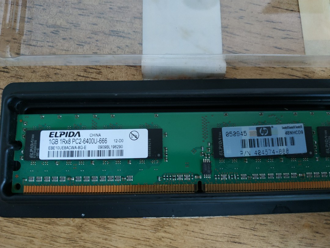 Ddr2 800 1gb Computers And Tech Parts And Accessories Computer Parts On Carousell