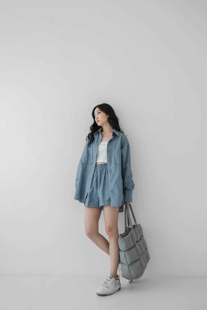 Denim Coordinate Set, Women's Fashion, Dresses & Sets, Sets or ...