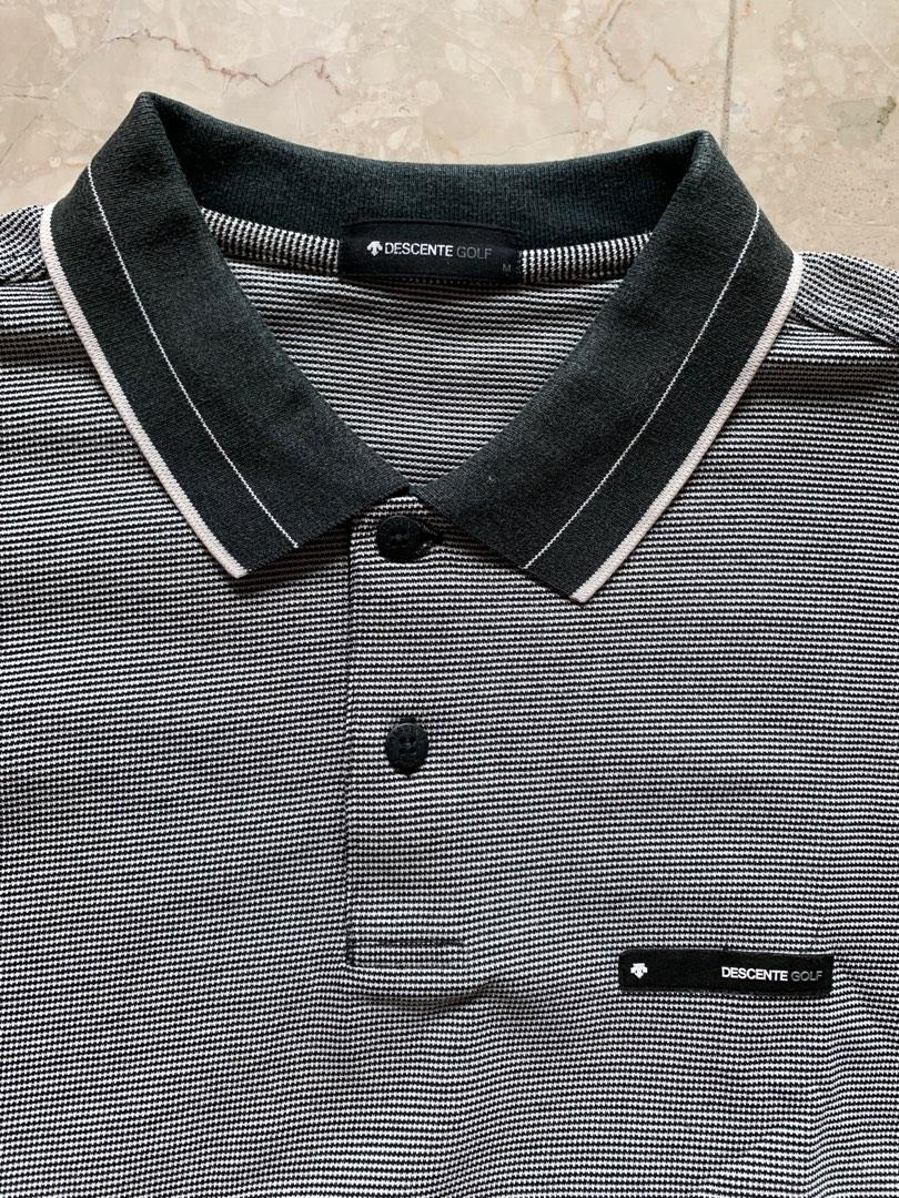 Descente Golf Polo Shirt ( Size more suitable for XL), Men's Fashion, Tops & Sets, Tshirts ...