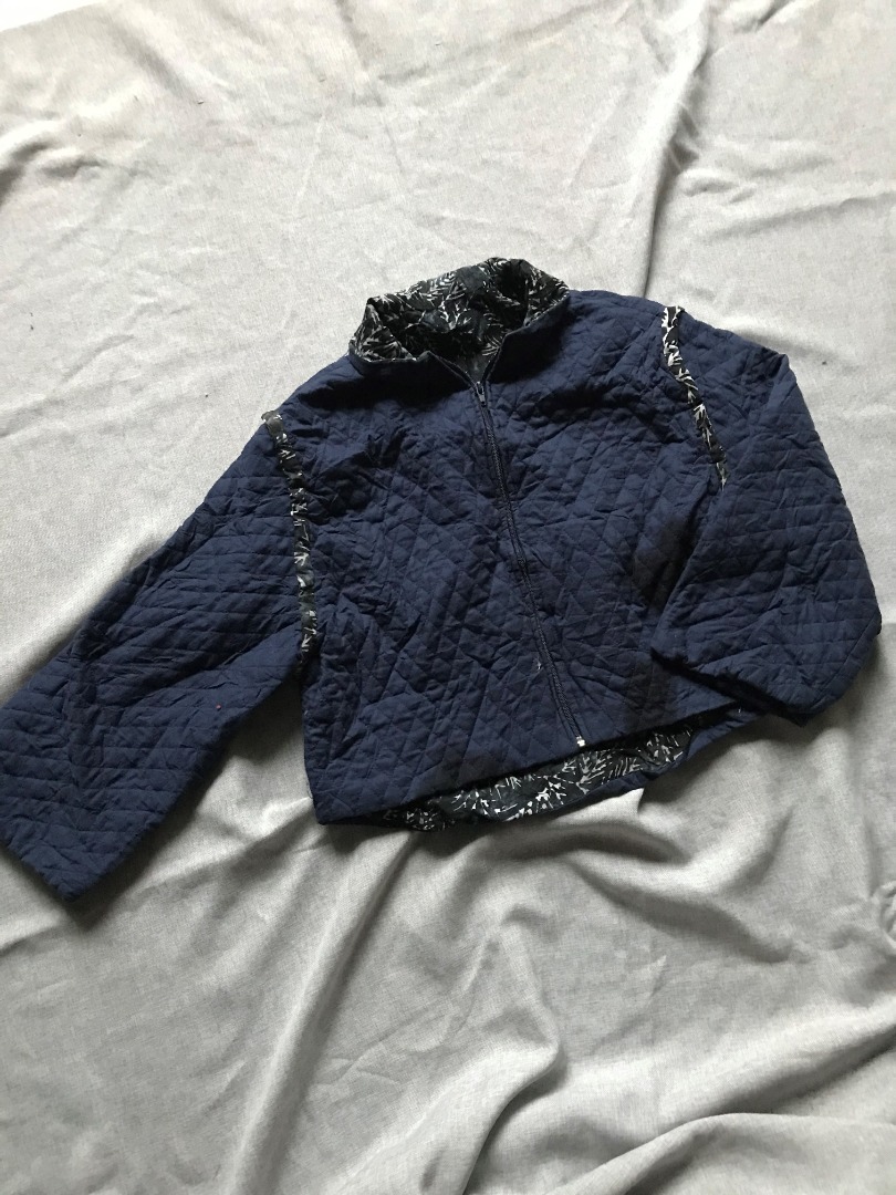 Diamond stitch jacket, Women's Fashion, Coats, Jackets and Outerwear on ...