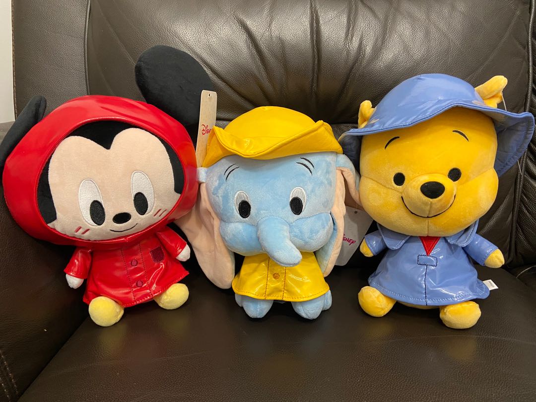 Disney Soft Toy (Mickey / Dumbo / Pooh) (Brand New), Hobbies & Toys ...