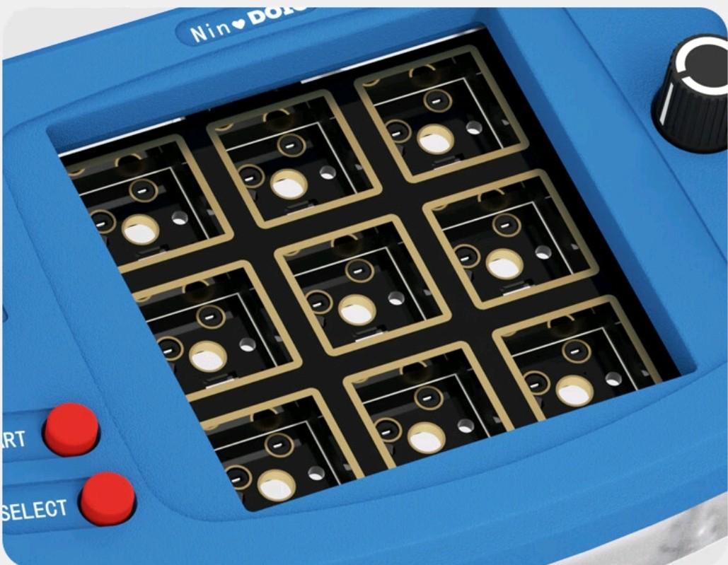 [DOIO KB09-01] GBA Aluminium Macropad Designer Keyboard (wired, type-c ...