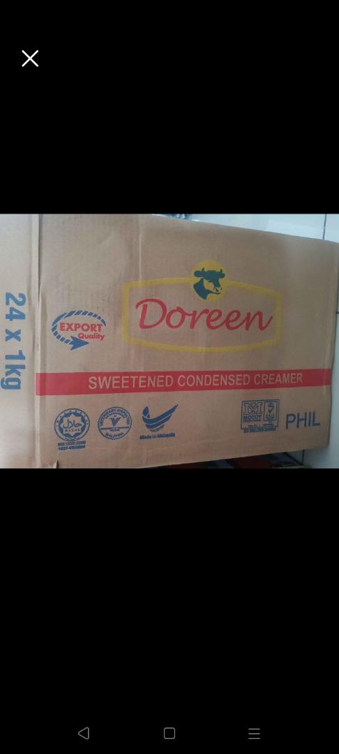 Doreen condensa, Food & Drinks, Packaged & Instant Food on Carousell