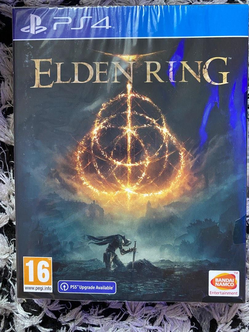 Elden ring launch edition Ps4, Ps5 upgradable, Video Gaming, Video ...