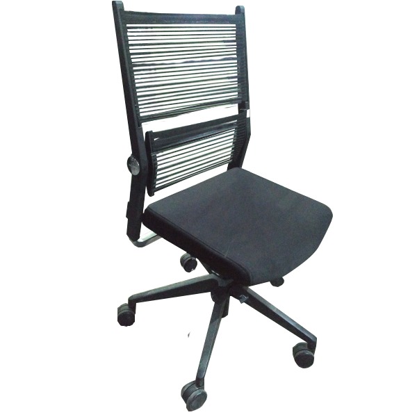 Ergonomic Mesh Highback Office Chair without Armrest, Furniture & Home ...