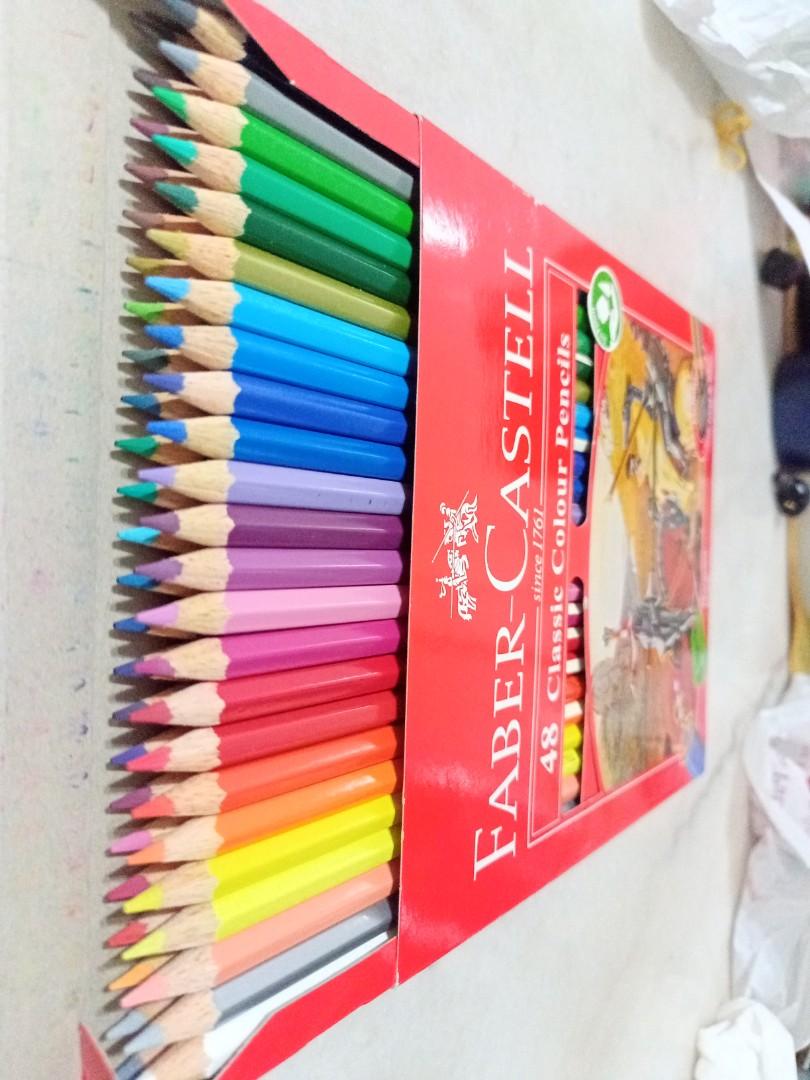FABER- CASTELL 48 CLASSIC COLOUR PENCIL, Hobbies & Toys, Stationery ...