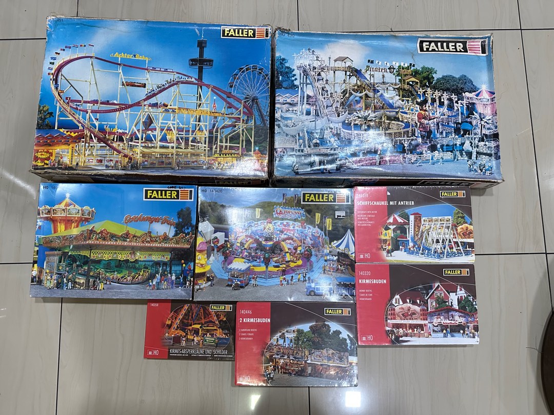 Faller Fairgrounds funfair set, Hobbies & Toys, Toys & Games on Carousell