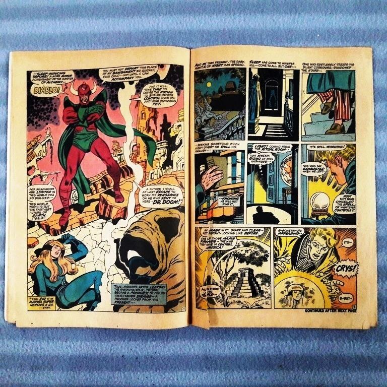 Fantastic Four #117 (Marvel Comics) Vintage (Archie Goodwin, John ...