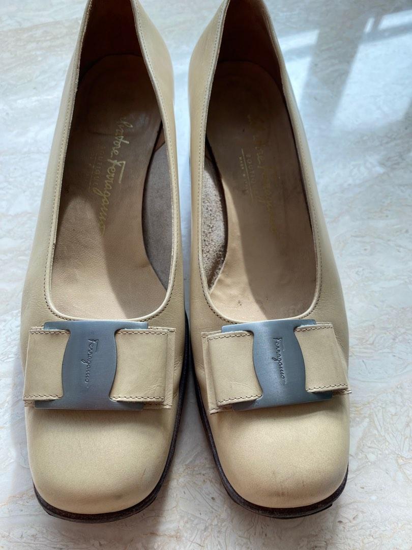 Ferragamo Shoes, Women's Fashion, Footwear, Heels on Carousell