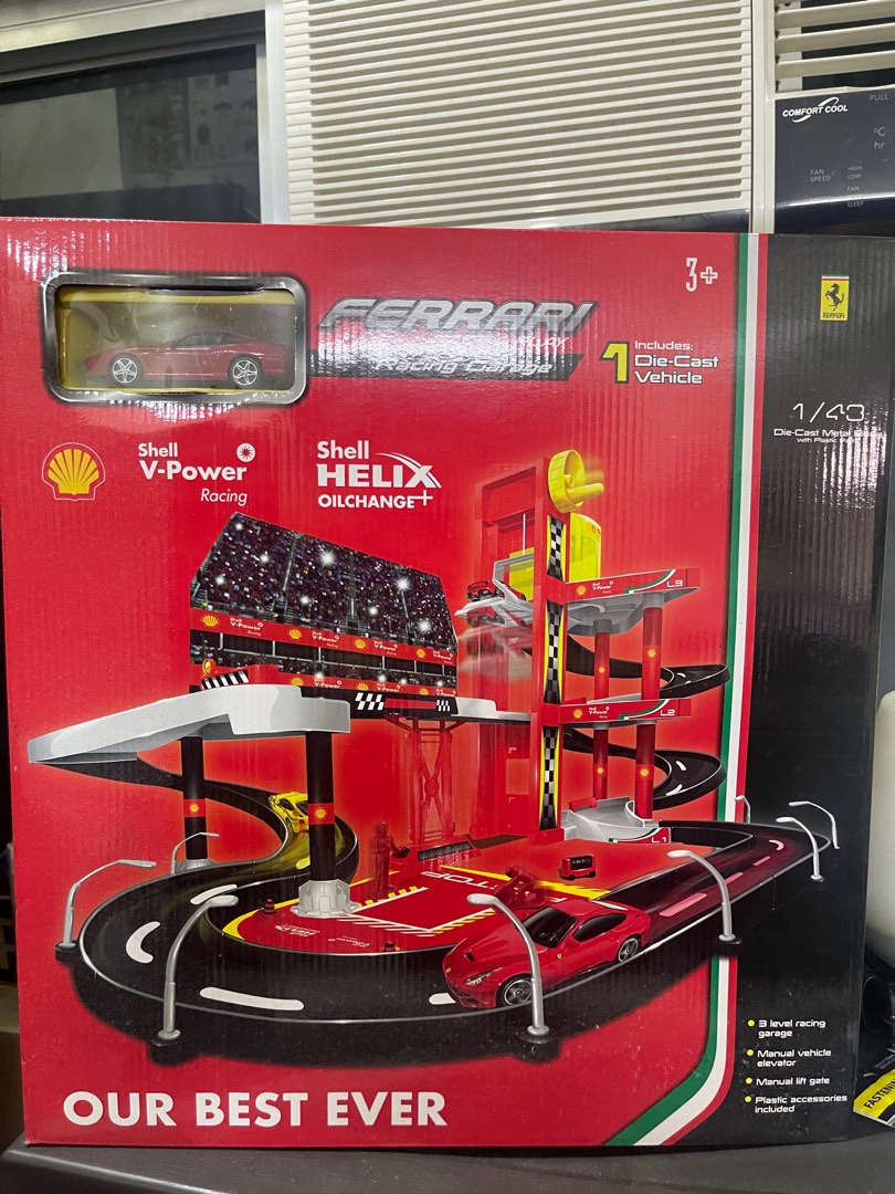 Shell Ferrari Racing Garage (Shell VPower), Hobbies & Toys, Toys ...