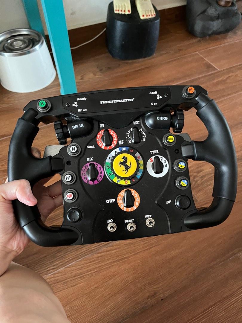 Ferrari thrustmaster car rig wheels, Video Gaming, Gaming Accessories ...
