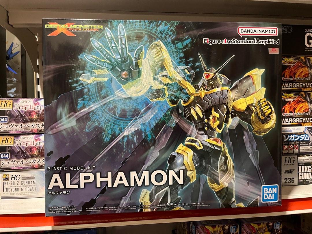 Figure Rise Standard Amplified Alphamon Digimon X-Evolution, Hobbies & Toys, Toys & Games on ...