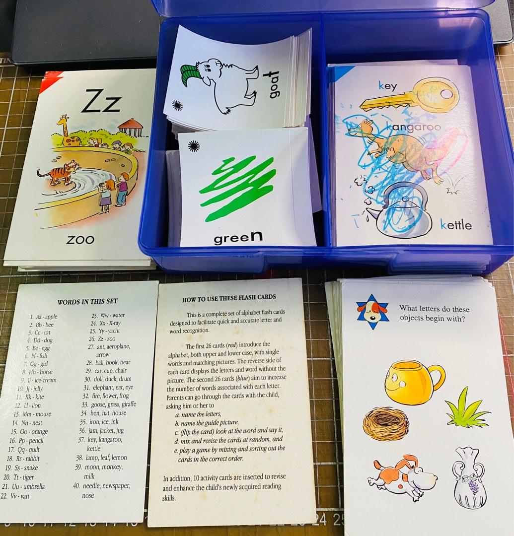 Flashcard English ABC alphabet consonant kindergarten, Hobbies & Toys ...