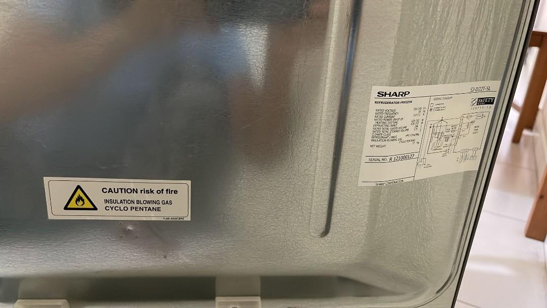 Sharp Fridge 2 door, TV & Home Appliances, Kitchen Appliances ...