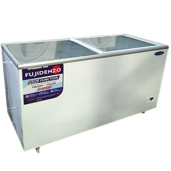 Fujidenzo FD_18ADF Glass Top Chest Freezer 18 cu. Ft., TV & Home Appliances, Kitchen Appliances ...