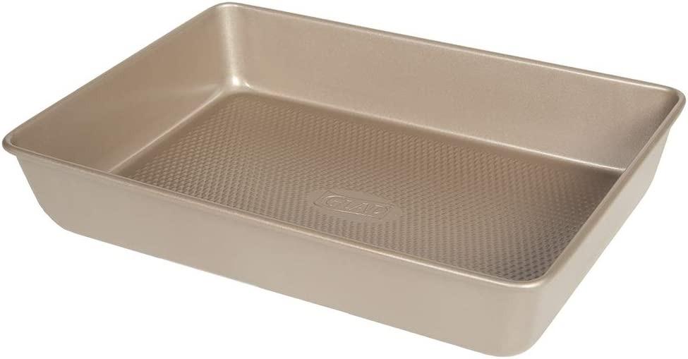 GLAD Roaster Pan Non Stick Surface Double Coated Heavy Duty Bakeware ...