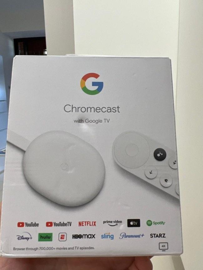 Google chrome cast, 電腦＆科技, 電腦周邊及配件, Wifi及上網相關產品 - Carousell