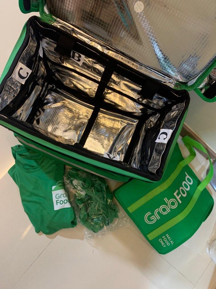 Grab food delivery bag, Motorcycles, Motorcycle Accessories on Carousell