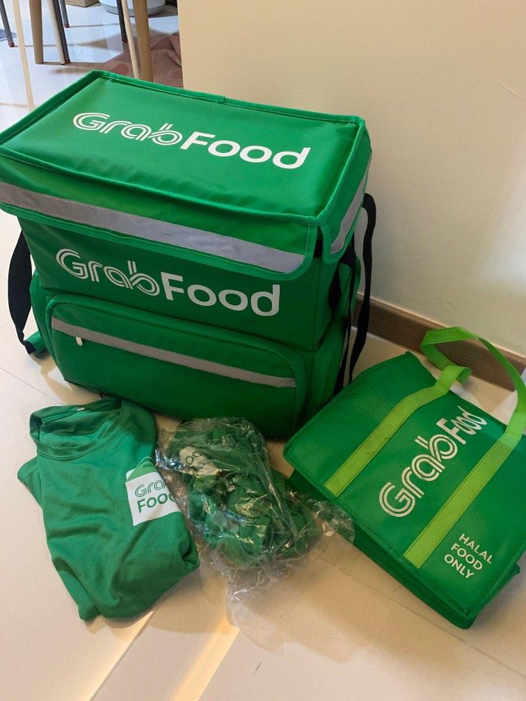 Grab food delivery bag, Motorcycles, Motorcycle Accessories on Carousell
