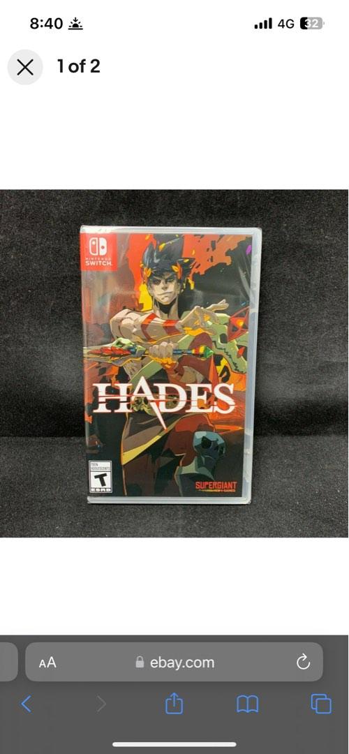 Hades Nintendo Switch game, Video Gaming, Video Games, Nintendo on ...