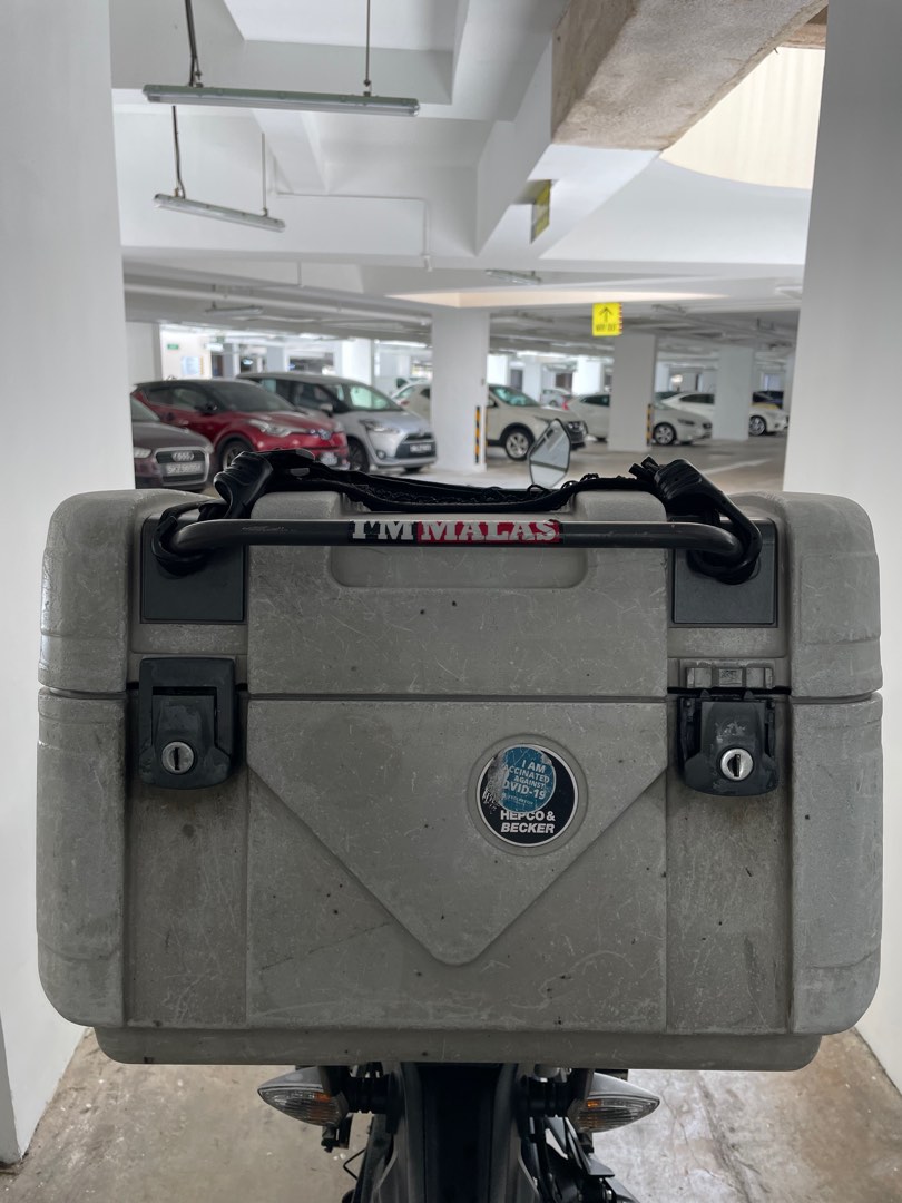 Hepco & Becker Gobi box., Motorcycles, Motorcycle Apparel on Carousell