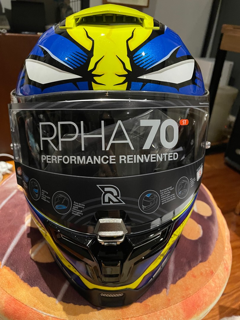 HJC RPHA 70ST Marvel Wolverine, Motorbikes, Motorbike Parts ...