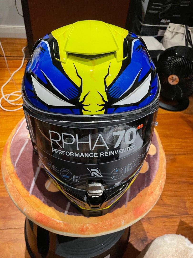 HJC RPHA 70ST Marvel Wolverine, Motorbikes, Motorbike Parts ...