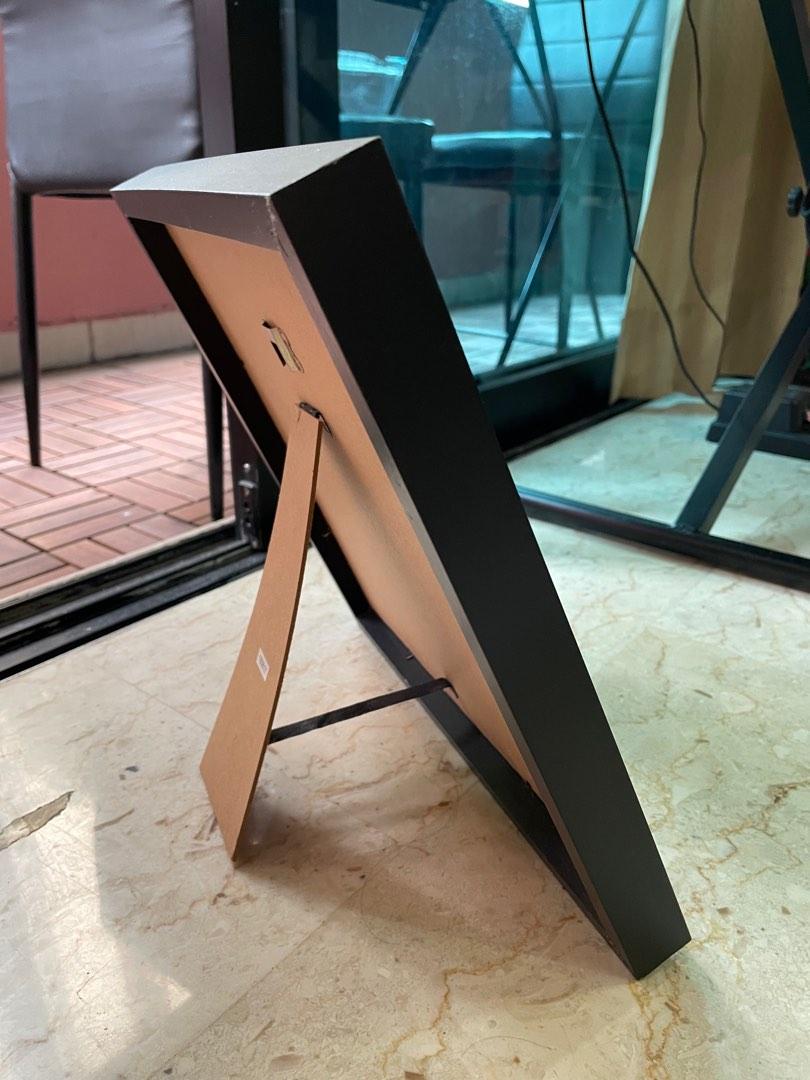 IKEA Photo Picture Frame Hang Wall Stand Black Wooden, Furniture & Home ...