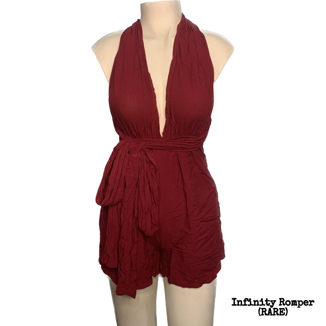 Infinity Romper (RARE), Women's Fashion, Dresses & Sets, Rompers on Carousell