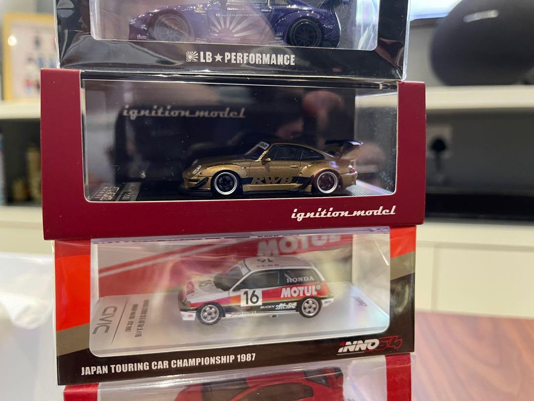 Inno64 Ignition 1/64 Honda Accord Euro R Spoon , CIVIC Mugen, RWB 911 ...