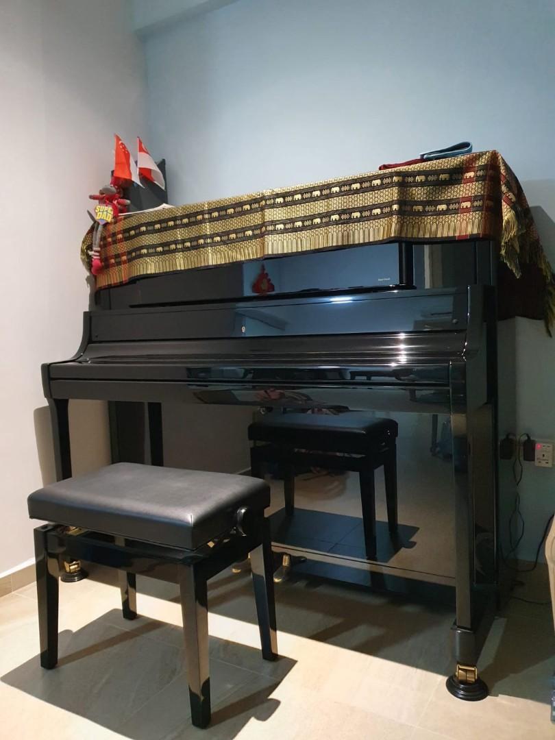 Kawai K-800 Upright Piano, Hobbies & Toys, Music & Media, Musical ...
